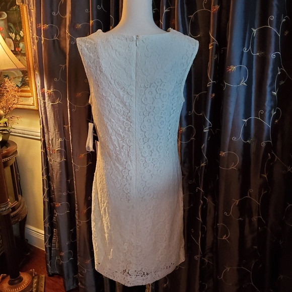 Studio One | Dresses | Nwt Studio One Lace Beaded Neck Dress | Poshmark